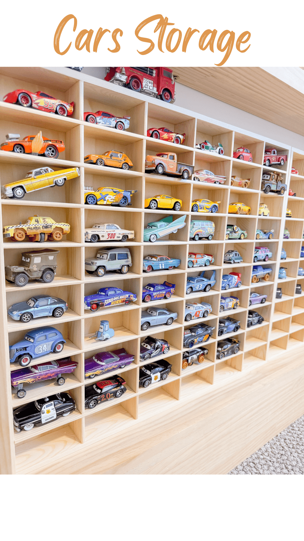 60 slots Matchbox & Hotwheel Display & Storage Unit – JoyKids