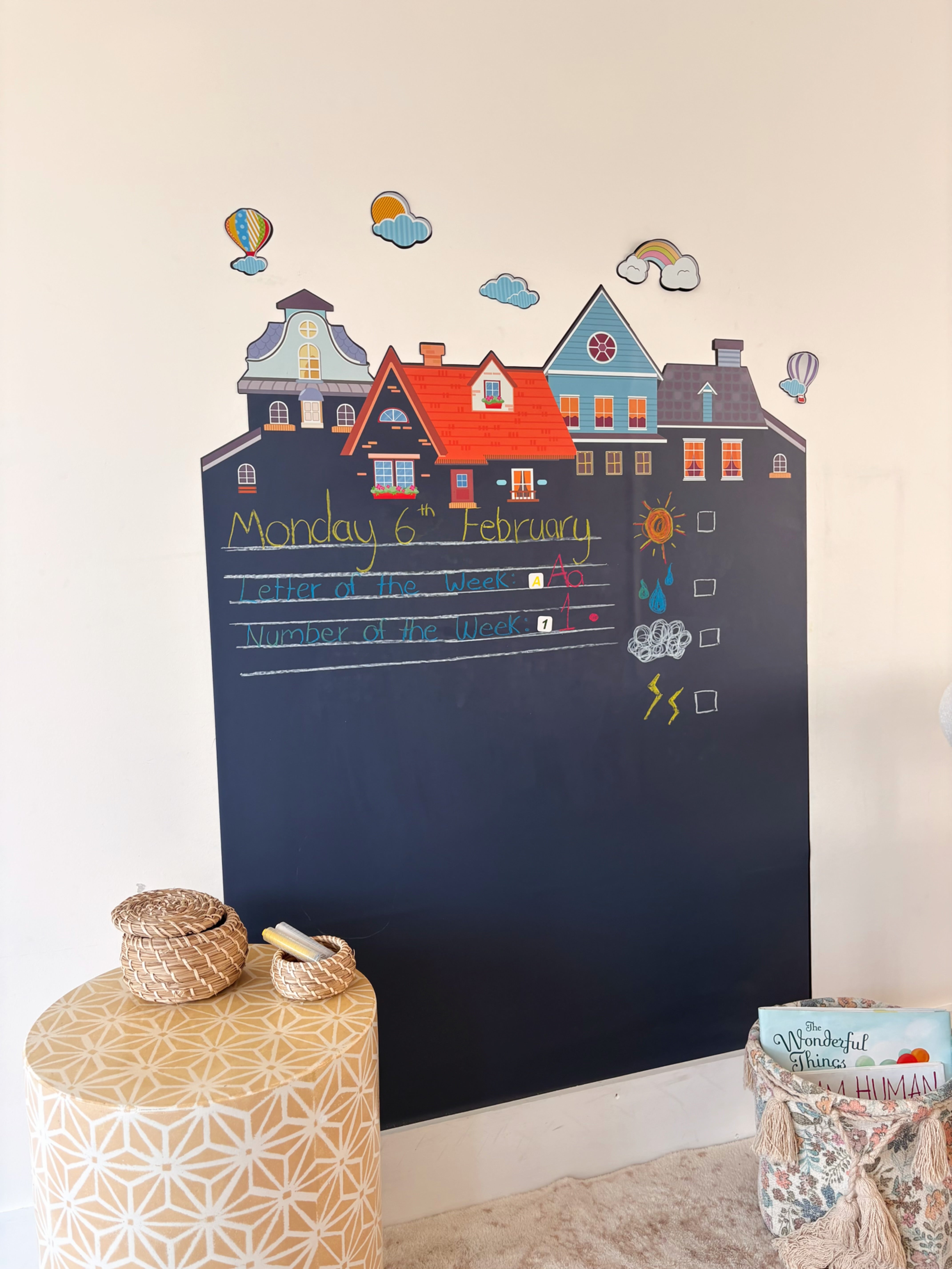 Castle Magnetic Chalk Wall Decals -Double Layer – JoyKids