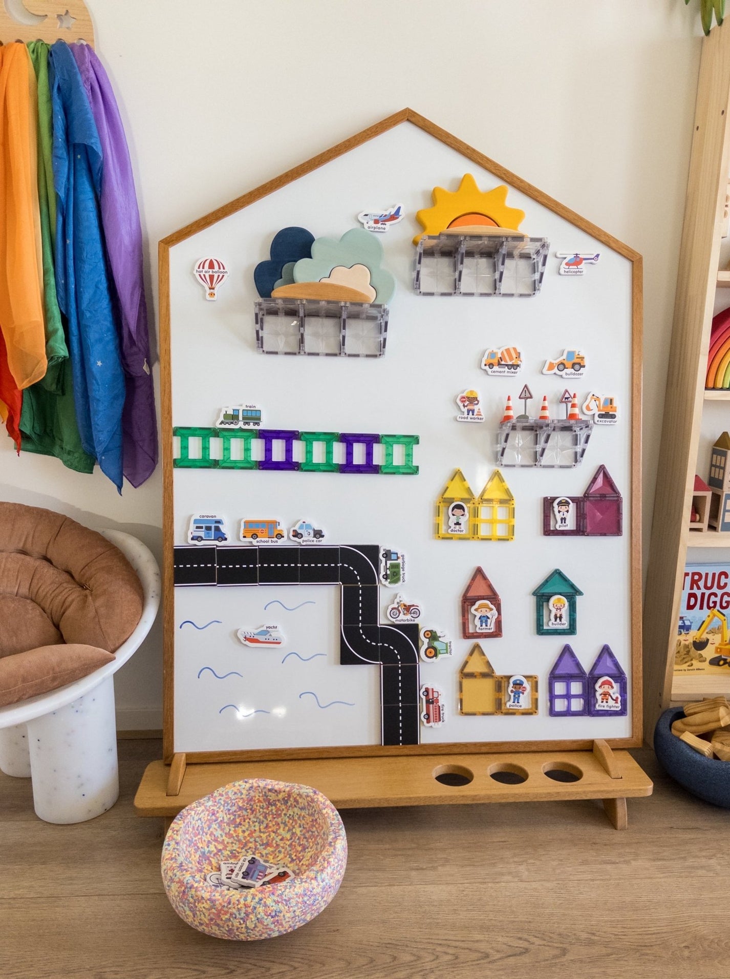 Double-Sided Board with Stand – JoyKids